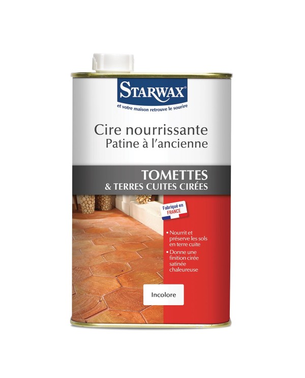 Acheter Cire Tomettes Brun Terre Cuite-Cire patine à l'ancienne